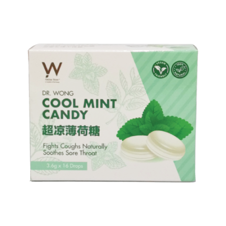 Dr Wong Cool Mint Candy - Ma Kuang TCM